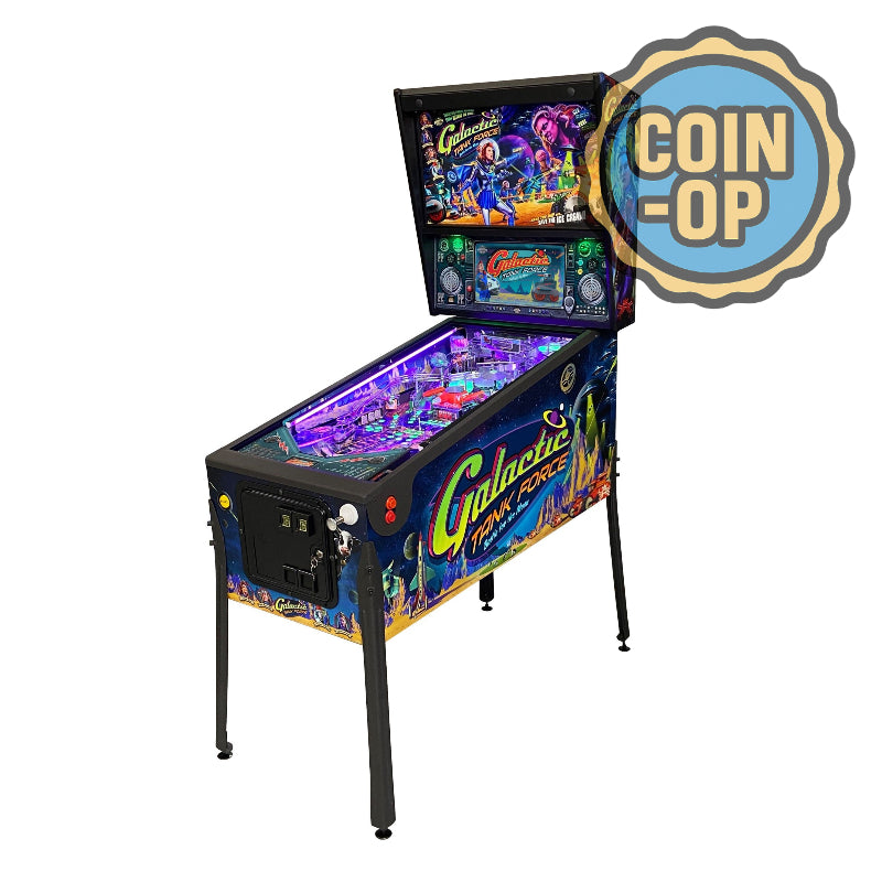 American Pinball Galactic Tank Force Deluxe Edition — Mancave Empire