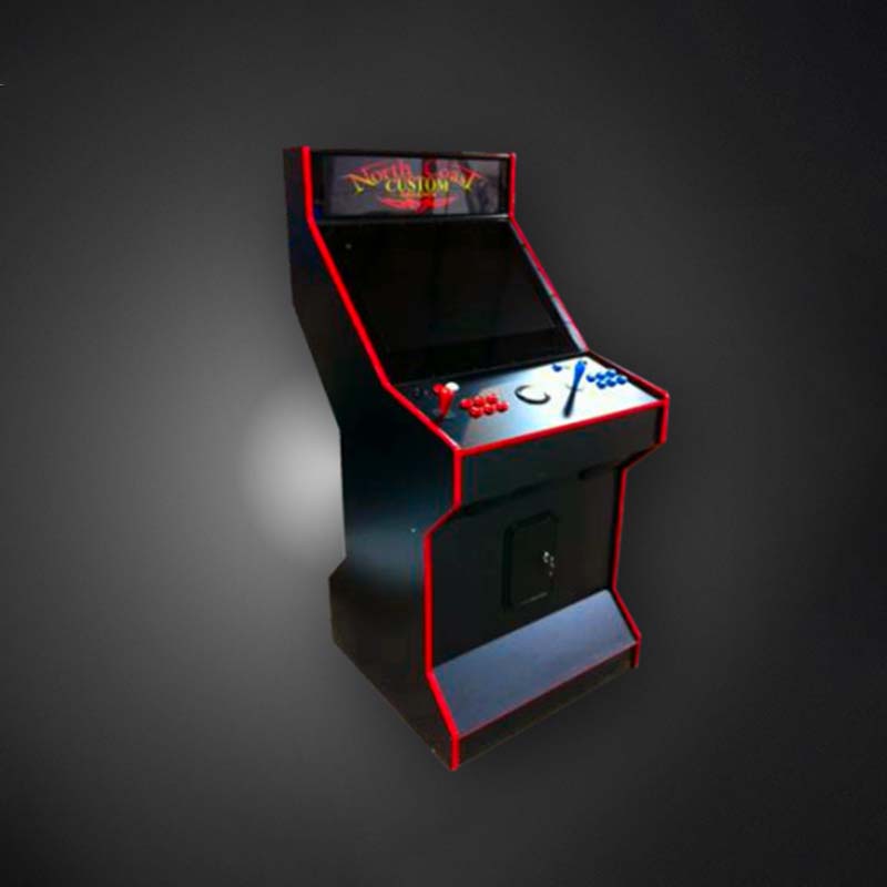North Coast Custom Arcades 2 Player LCD Arcade Cabinet — Mancave Empire